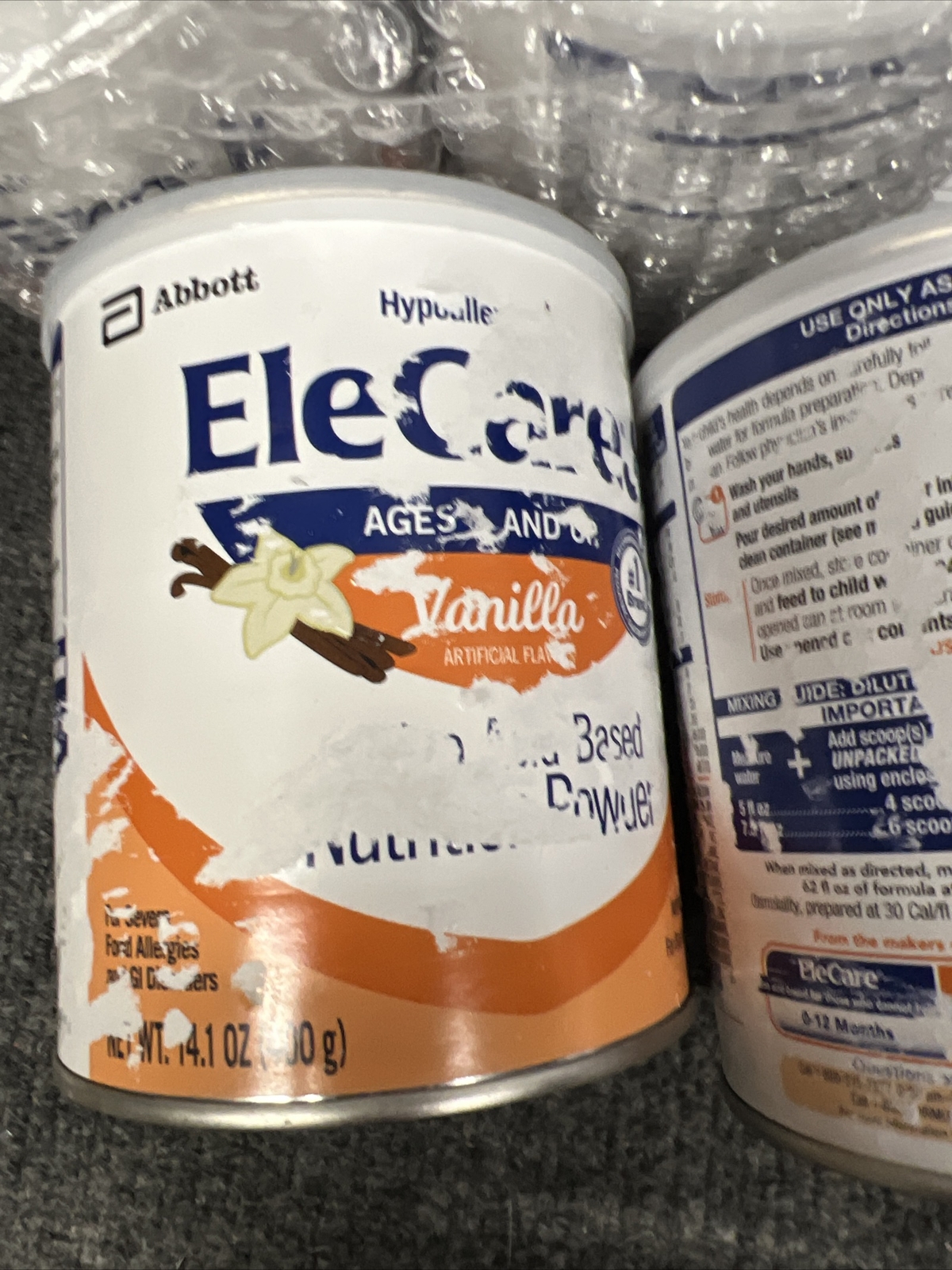 6 cans EleCare Jr Vanilla powder junior formula 2024 FAST SHIPPING | eBay