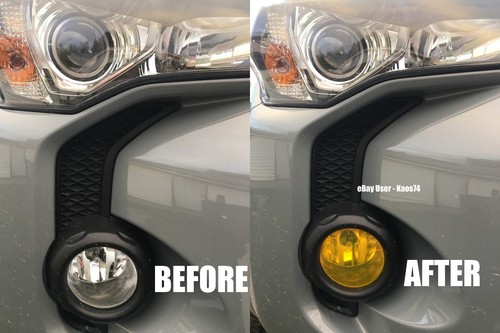 Toyota 4Runner Yellow Fog Light Film 2014 2015 2016 2017 2018 2019 ...