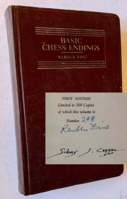 Reuben Fine / Basic Chess Endings The Signed/Limited Edition 1st ...