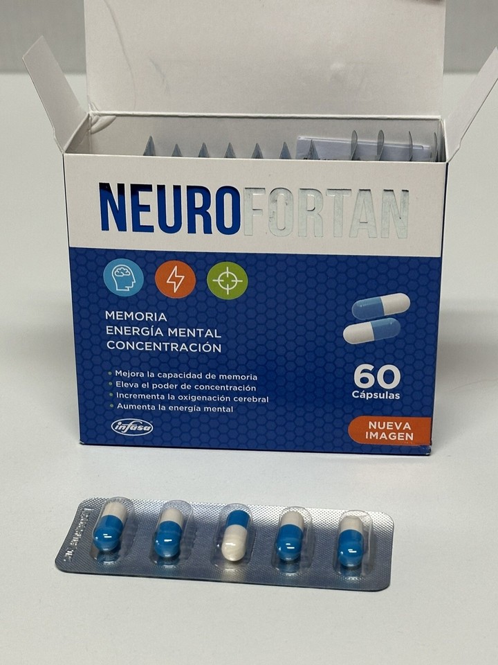 Neurofortan Capsule Brain Health Mental Alertness Memory Focus ...