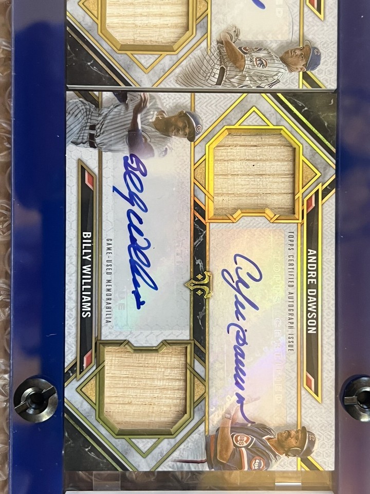 2021 Topps Triple Threads Deca Autographed Relic Chicago Cubs | eBay