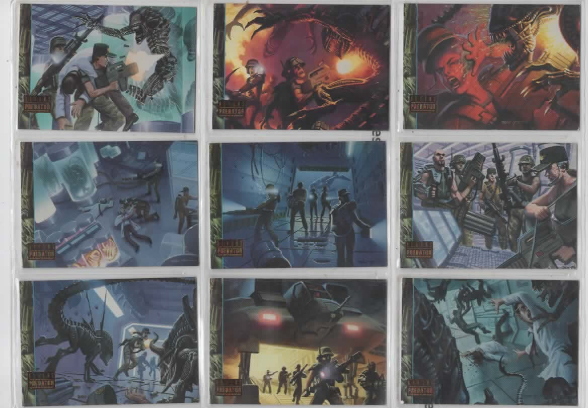 NEW UNCIRCULATED 1994 Topps Aliens Predator Universe Insert Card ...