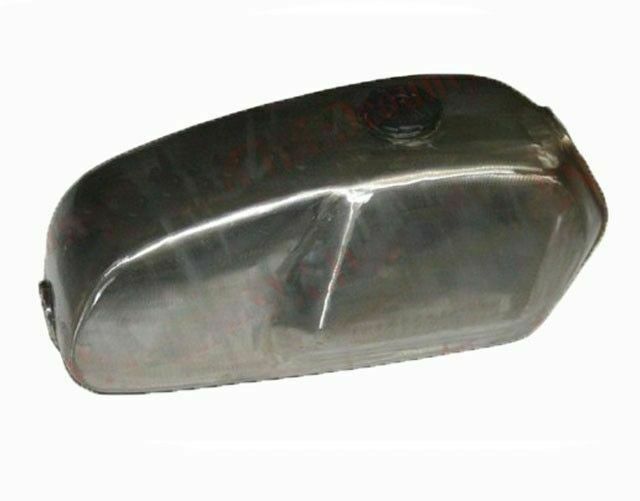 Bare Metal Steel General 5-Star TE Puch Moped Petrol Fuel Tank With Cap ...