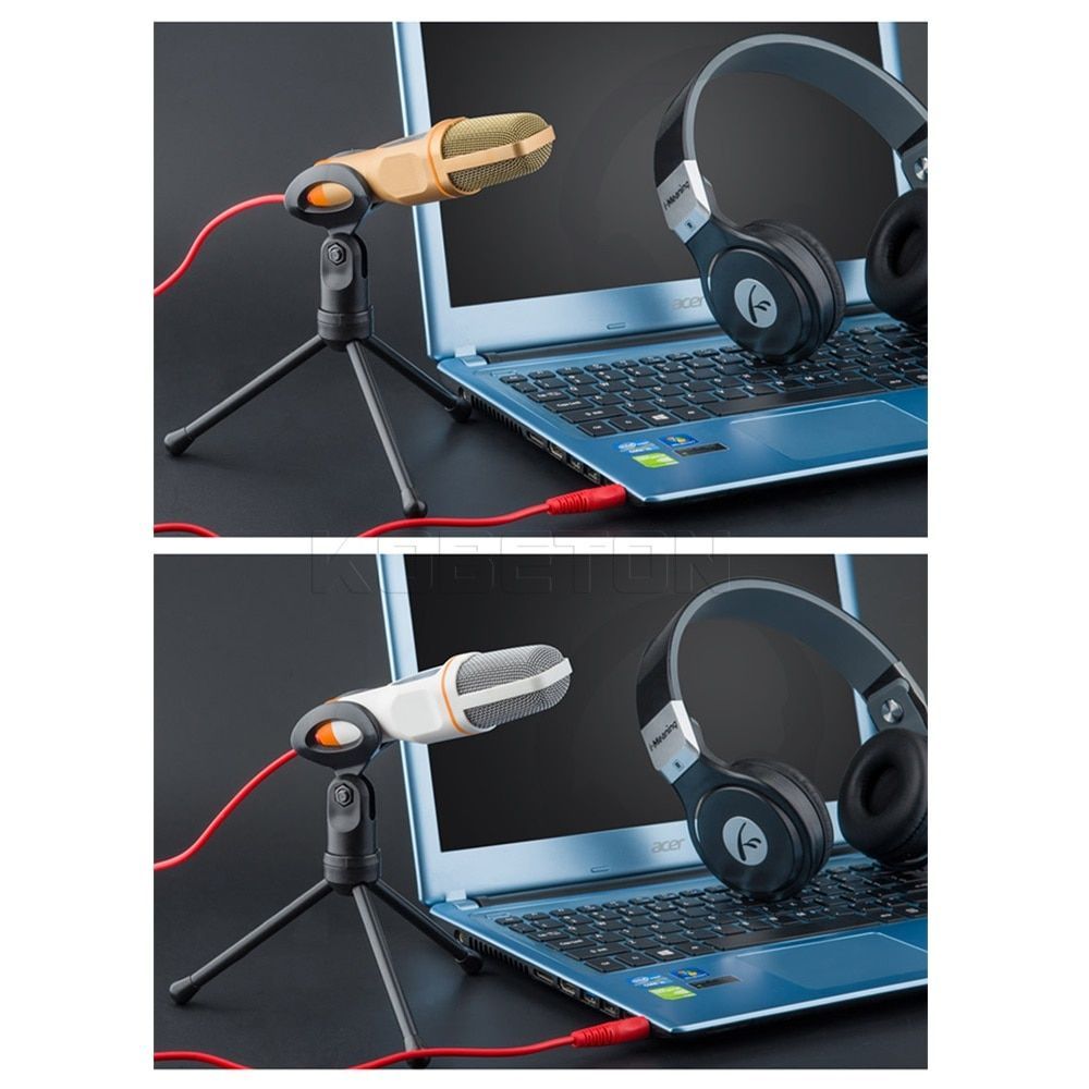 Microphone Podcast Mic Studio Podcast Computer Streaming Chat with ...