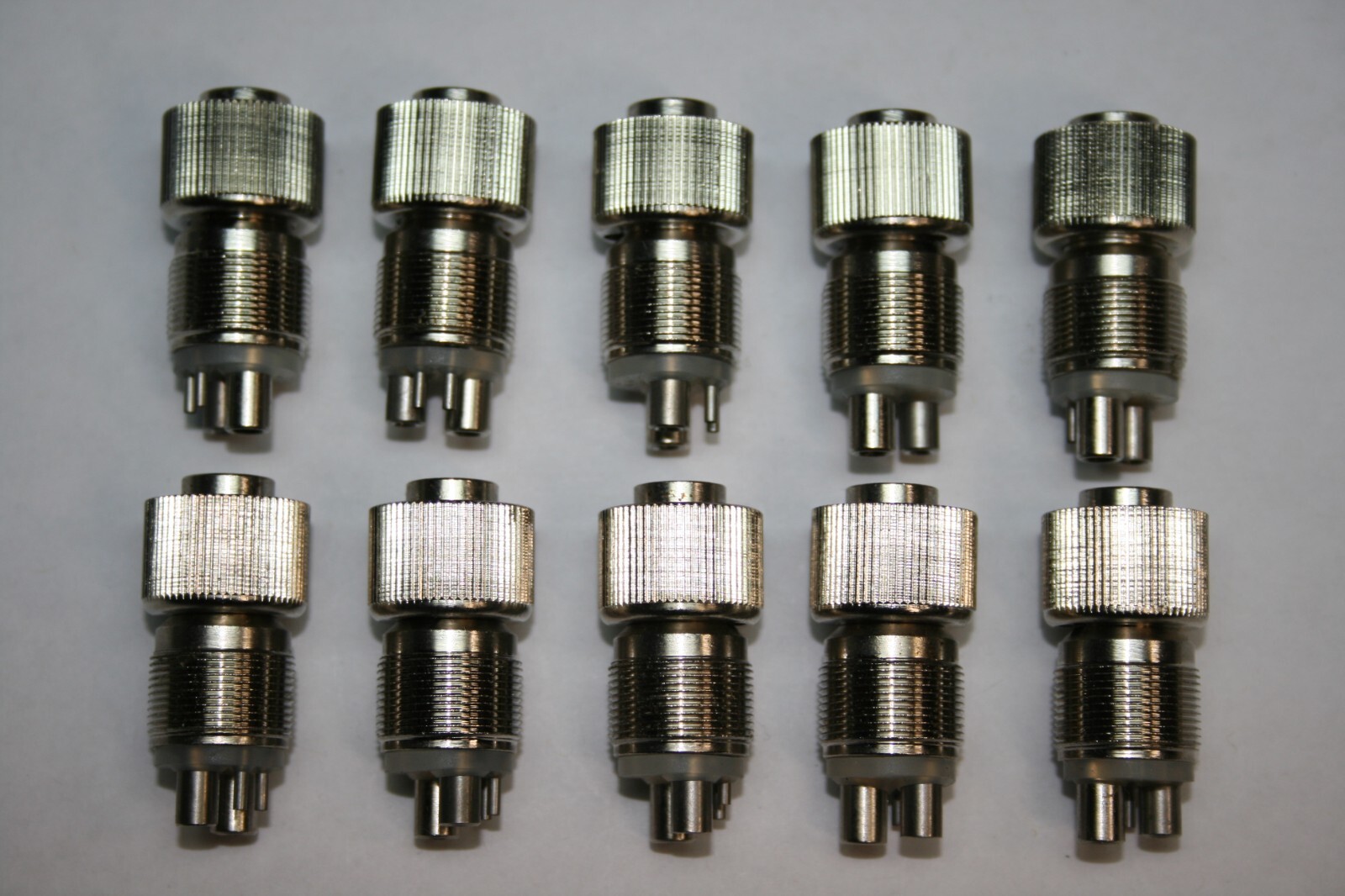 Lot of 10: 4-Hole to 2-Hole Dental Handpiece Adapters | eBay
