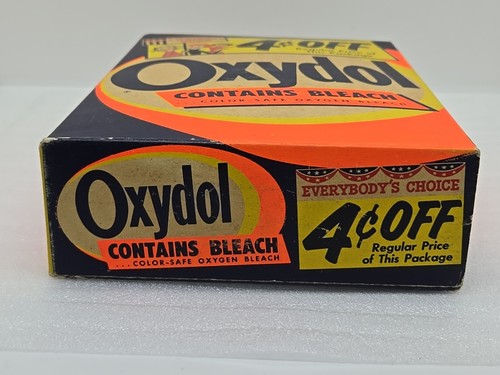 Vintage 1950's Oxydol Laundry Detergent Sealed 1lb 4oz | eBay