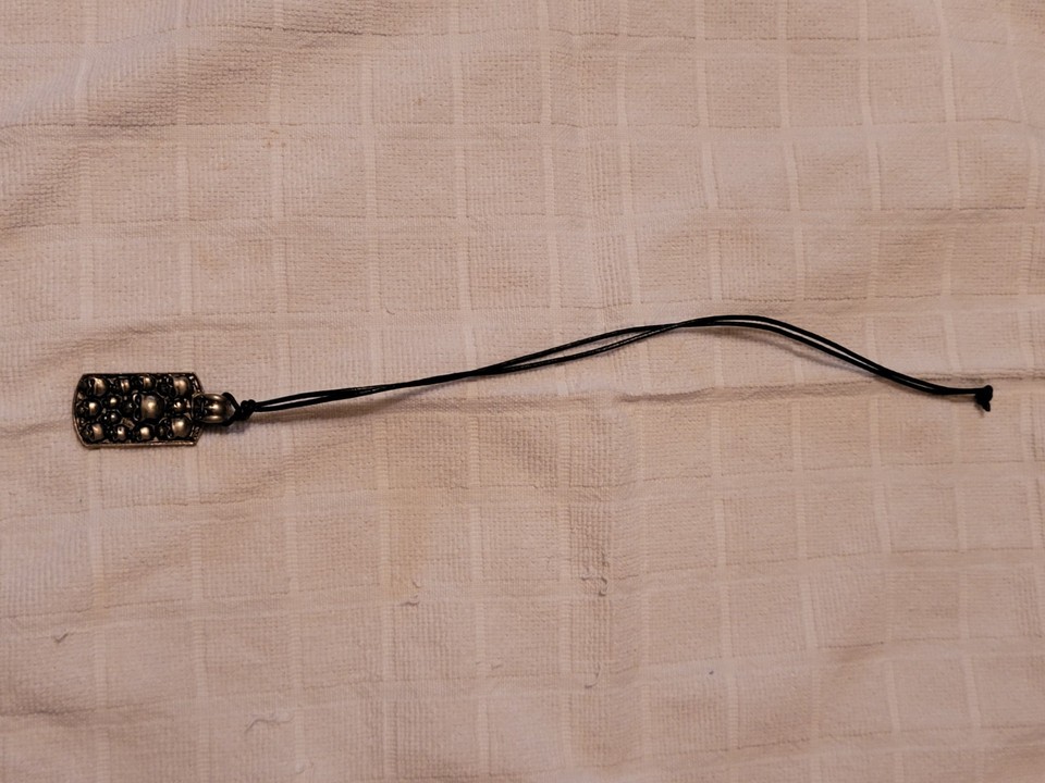 AFFLICTION Oxidized Silver Skull Dog Tag Necklace & Pendant | eBay