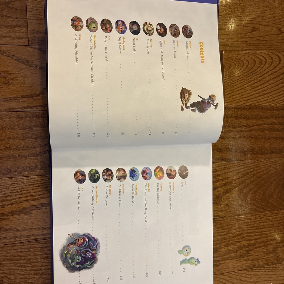 Pixar Storybook Collection - Hardcover - 18 Different Short Stories ...