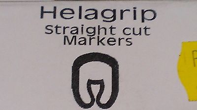 Pkt500 Helagrip straight cable marker white Critchley Size9 Type Z ...