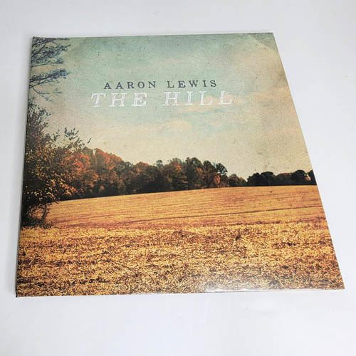 SIGNED Aaron Lewis - The Hill Ghostly Translucent Tan & Clear Vinyl LP ...