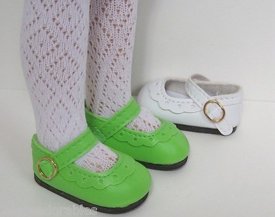 LIME GREEN Classic CF Doll Shoes For Dianna Effner 13" Little Darling ...