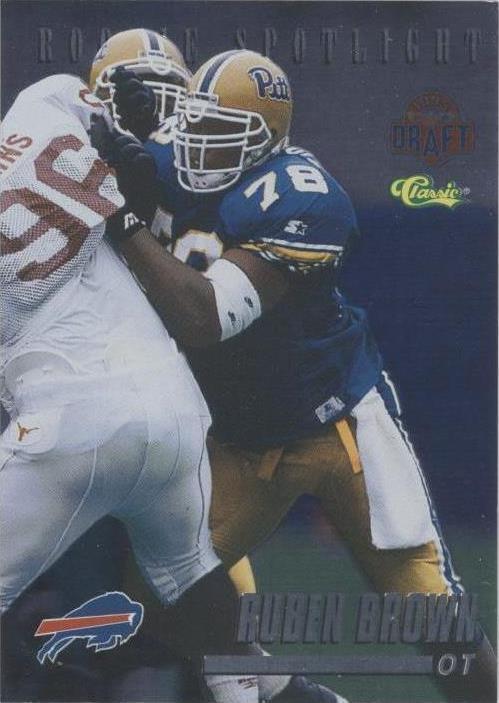 1995 Classic NFL Draft - Rookie Spotlight Ruben Brown #RS30 (RC) for ...