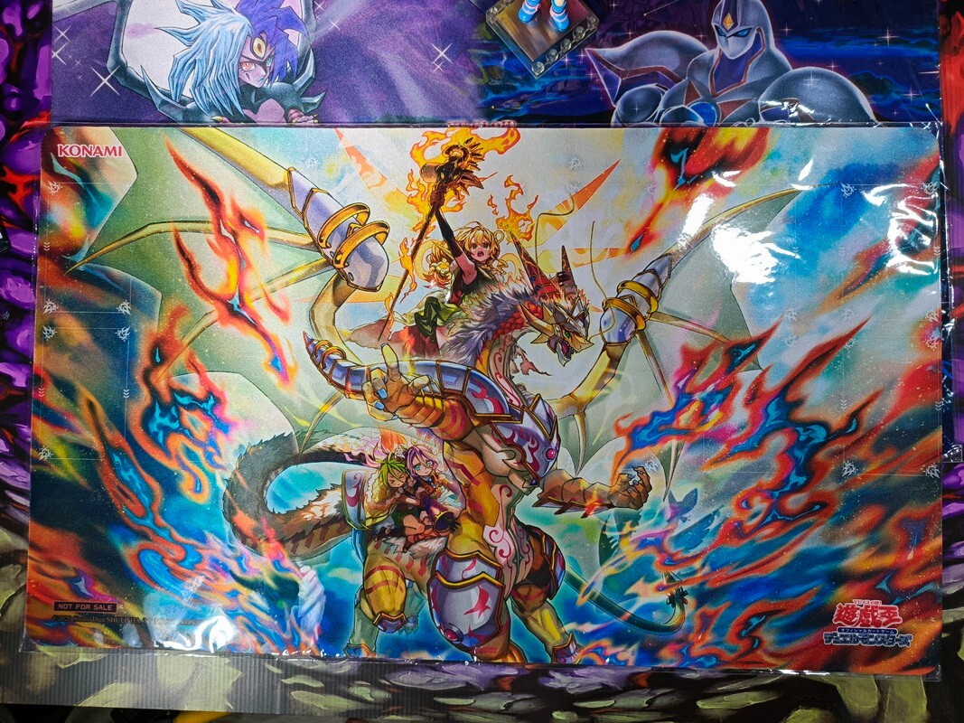 Yugioh Official Konami Playmat OCG Ritual Beast Ulti-Reirautari | eBay