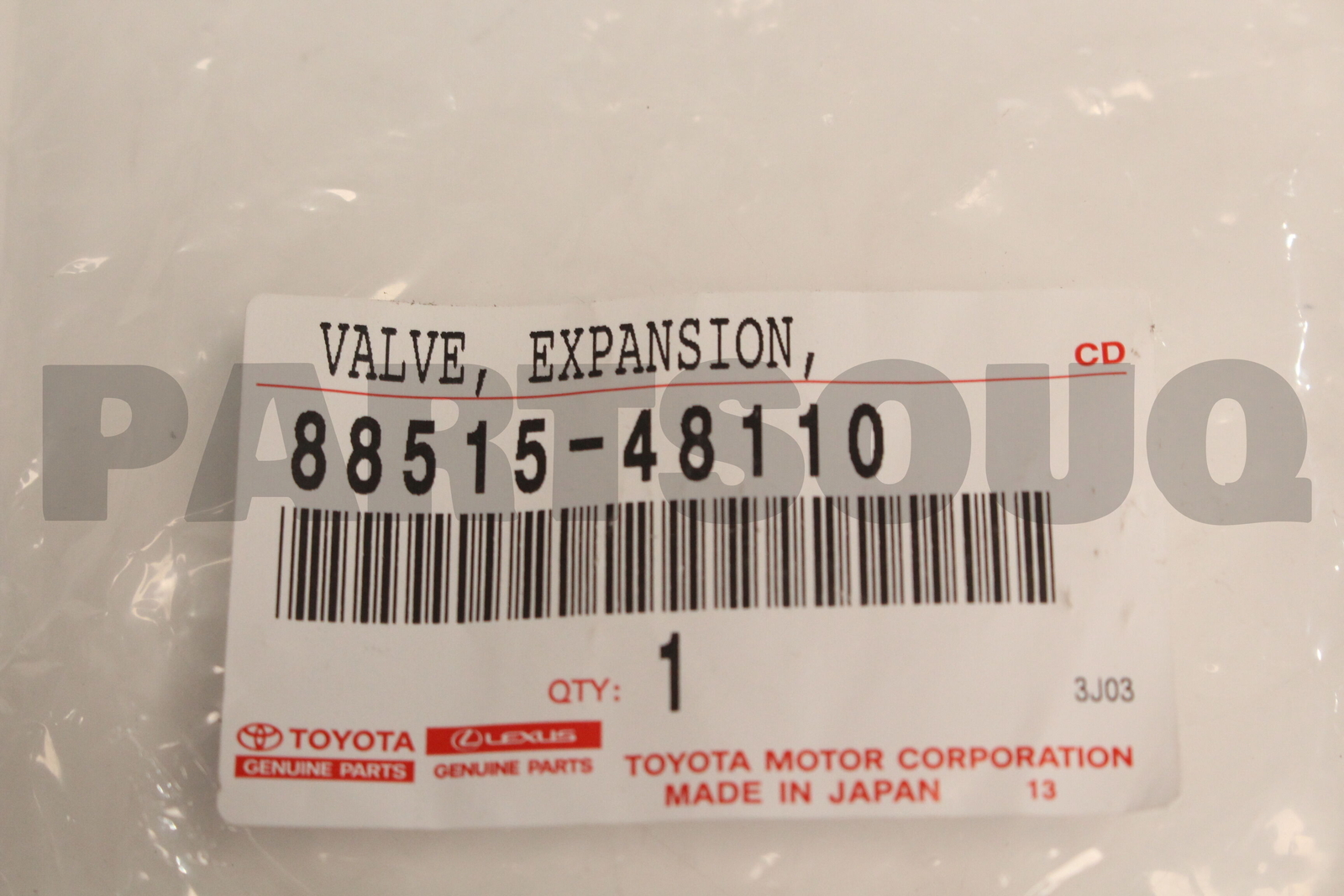 8851548110 Genuine Toyota VALVE, EXPANSION 88515-48110 | eBay