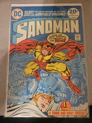 Sandman #1 1st Bronze Age Appearance Last Simon & Kirby DC Comics 1974 ...