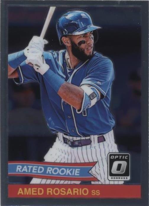 2018 Panini Donruss Optic - Rated Rookie Retro 1984 Amed Rosario #RR10 ...