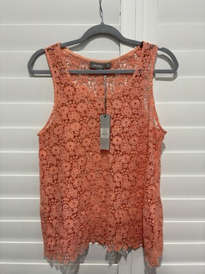 Sussan New With Tags Coral Lace Top. New With Tags.Size M. Combine ...