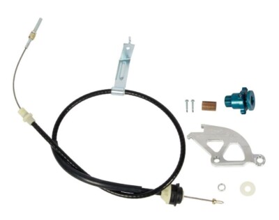 STEEDA 555-7040 CLUTCH CABLE ADJUSTER 83-95 MUSTANG V8 WITH QUADRANT ...