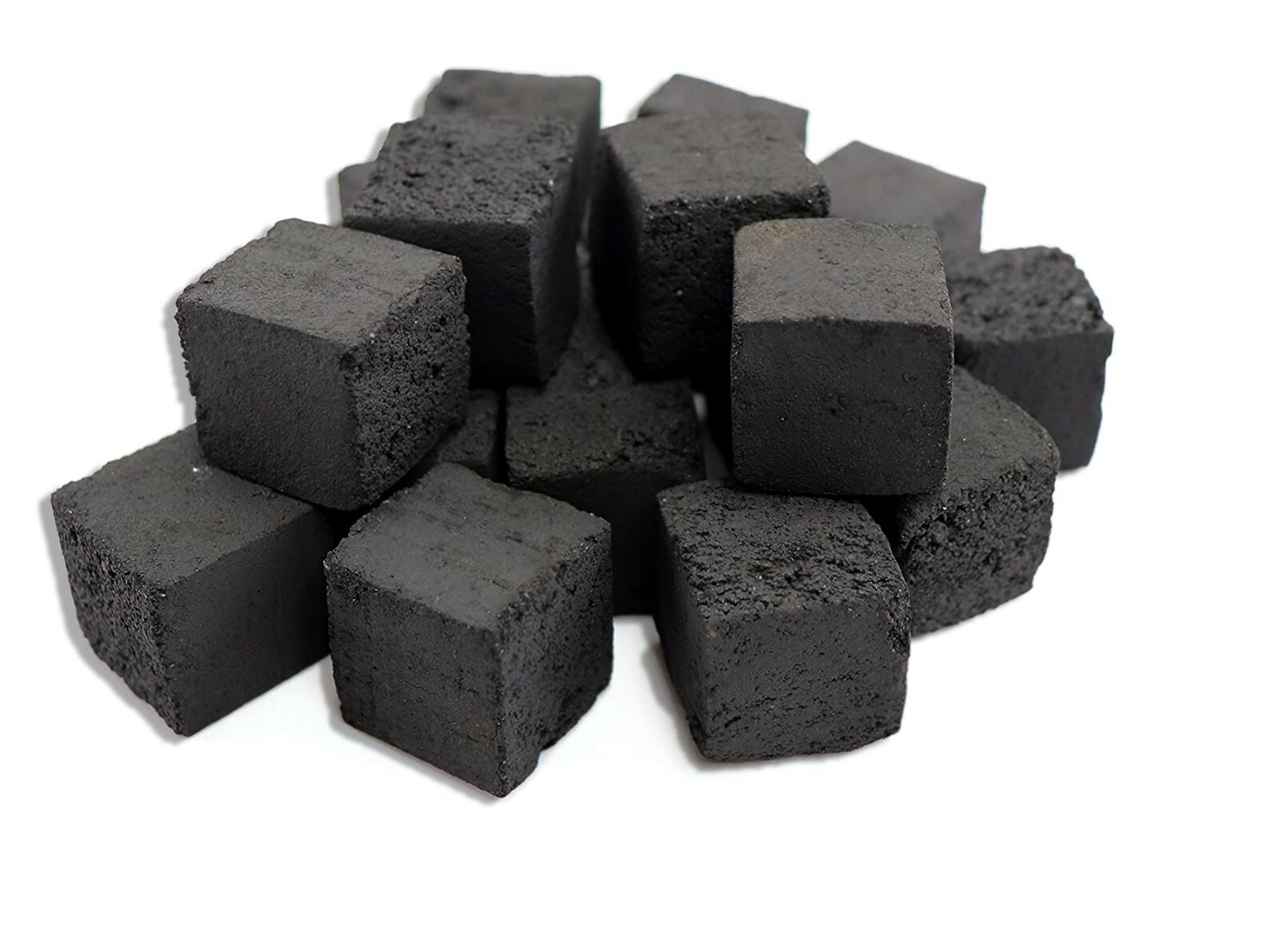 80 Cubes Coco Hamra Natural Coconut Hookah Charcoal Large 26MM Cube 1.2 ...