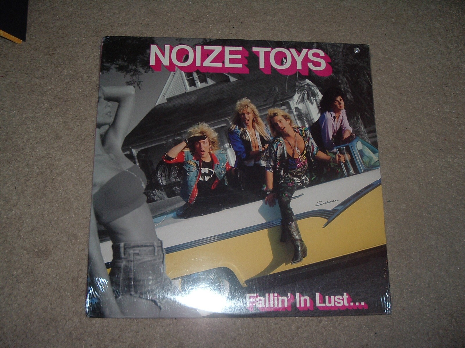 NOIZE TOYS Fallin' In Lust '88 ORIG US PRIVATE 1st press LP SEALED ...