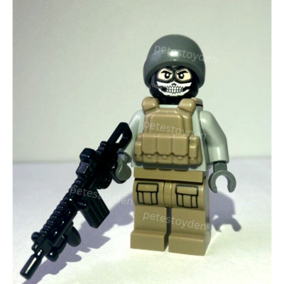 **NEW** REAL LEGO Call of Duty Ghost Minifigure COD Rifle | eBay