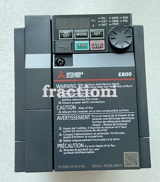 1PC Mitsubishi FR-E840-0170-4-60 Inverter FRE8400170460 Via DHL/Fedex ...