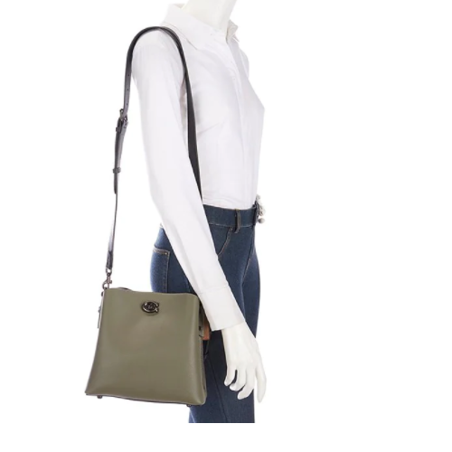 NWT COACH C3766 Willow Bucket Bag Colorblock Crossbody Shoulder Bag ...