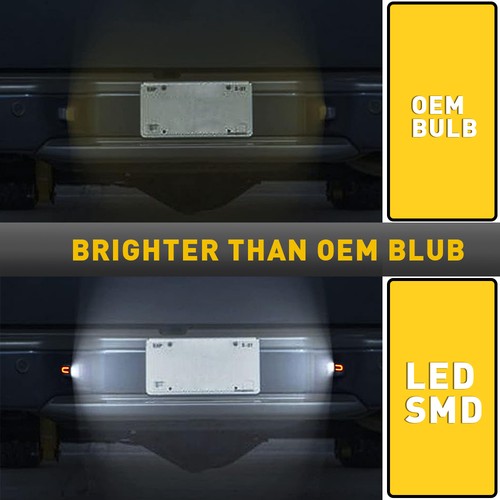 White Red & LED License Plate Lamp Lights For Nissan 1994-2004 Xterra ...