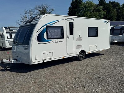 2018 LUNAR COSMOS 554 4 BERTH FIXED SINGLE BEDS END WASHROOM MOTOR ...