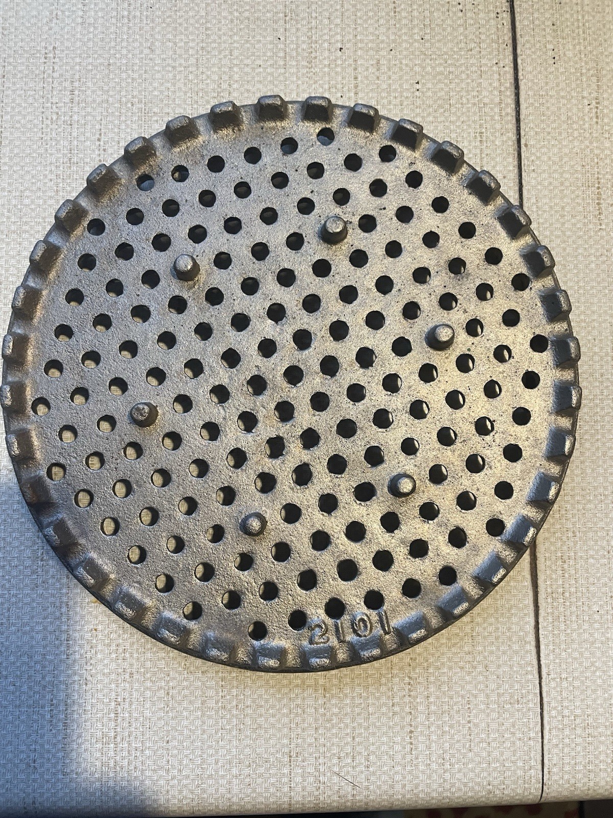 Enterprise Sausage Stuffer / Fruit Lard Press Strainer Plate | eBay