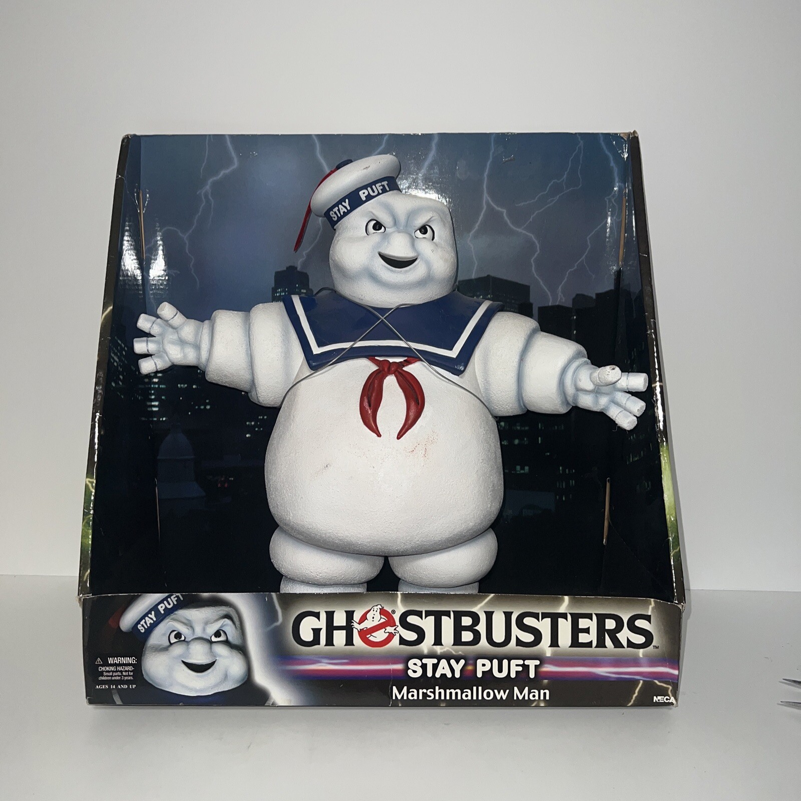 NECA Ghostbusters Stay Puft Marshmallow Man 15 in Action Figure RARE ...