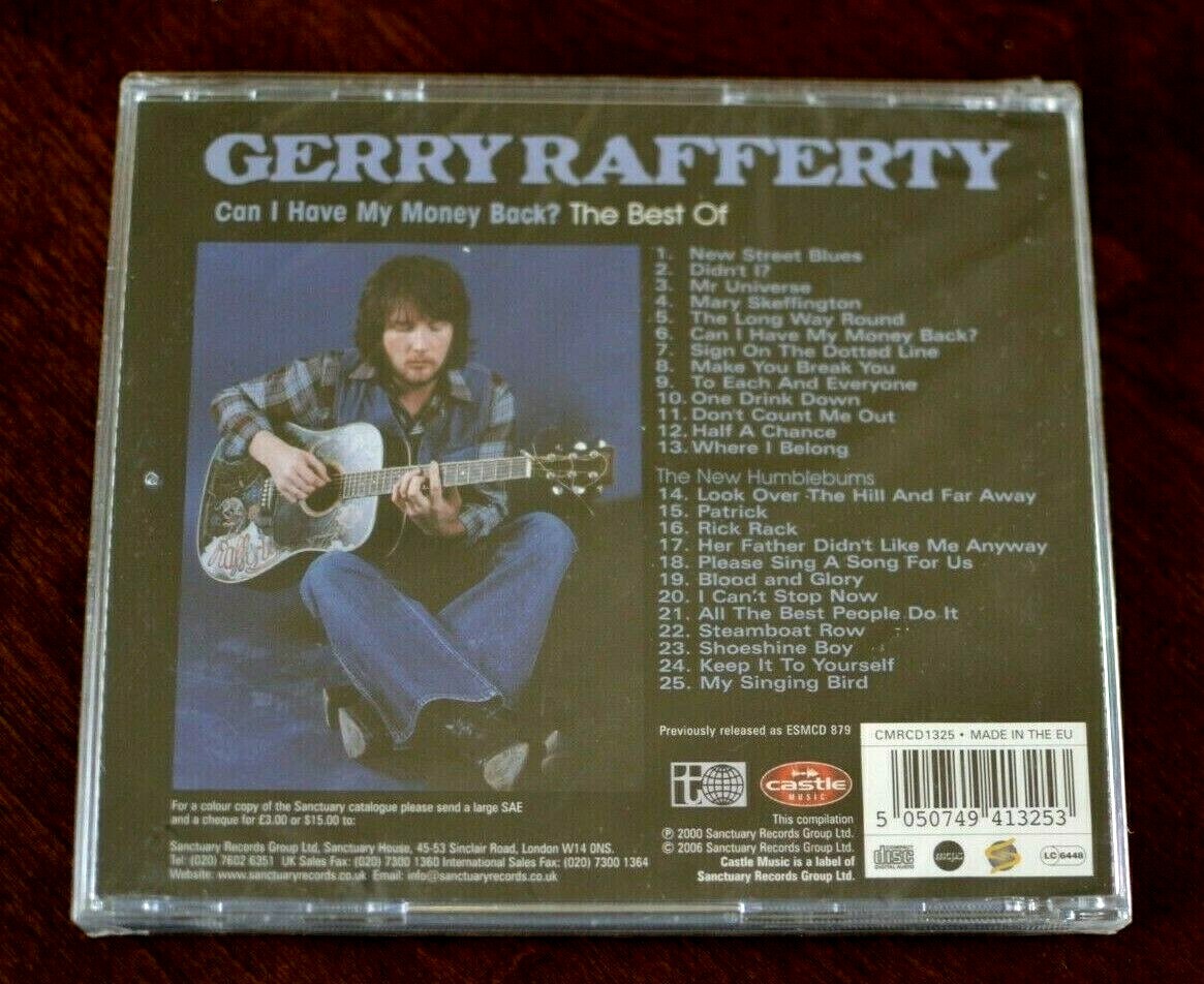 Can I Have My Money Back? The Best of Gerry Rafferty by Gerry Rafferty ...