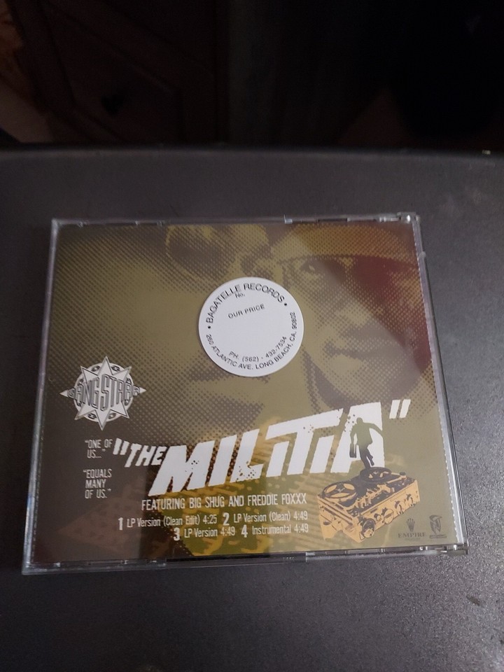 GANG STARR CD SINGLE THE MILITIA | eBay