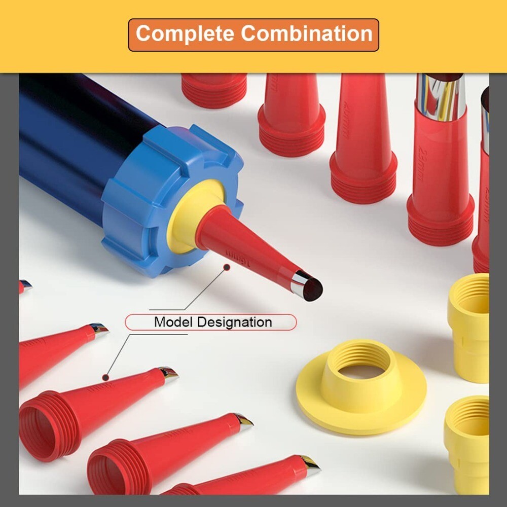 28Pcs Rubber Caulking Tool Kit Stainless steel Nozzle Tool Kit | eBay