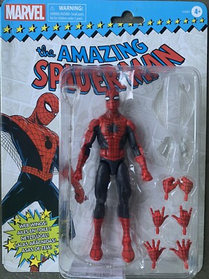 2023 Marvel Legends Retro Carded Target SPIDER-MAN 6" Scale Hasbro ...
