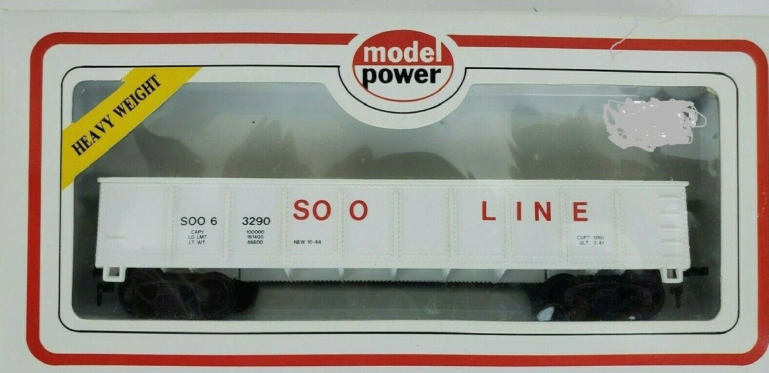 HO SCALE MODEL POWER SOO LINE GONDOLA CAR | eBay