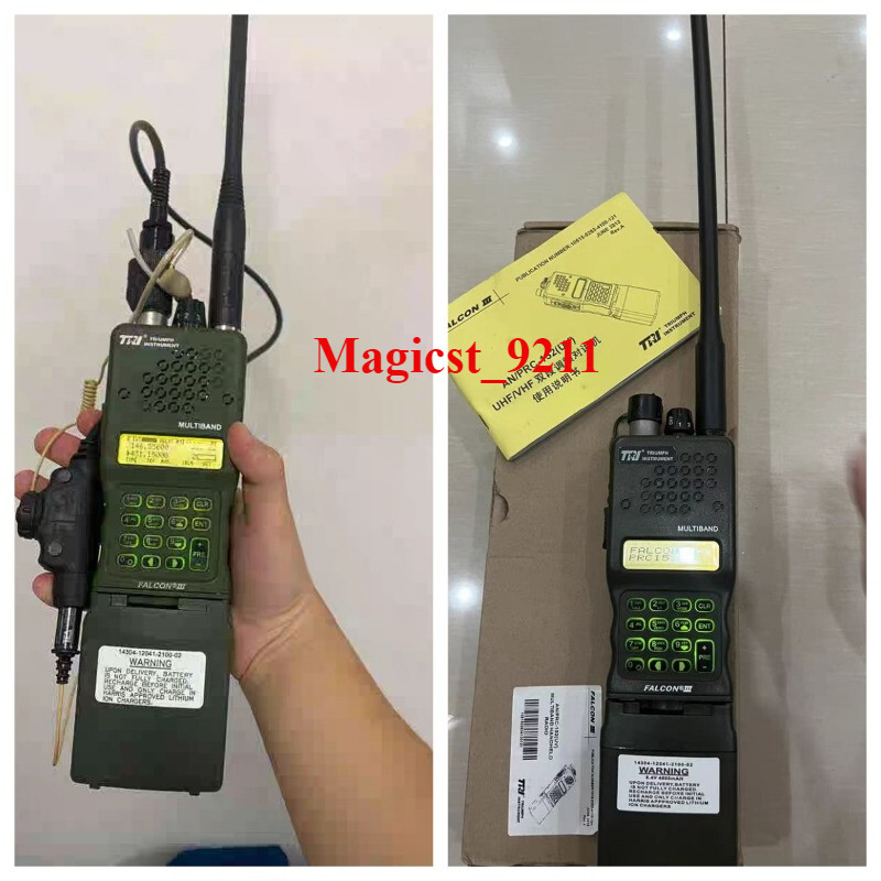 New!TRI AN/PRC 152 Multiband 12.6V Handheld Radio 15W MBITR Aluminum ...