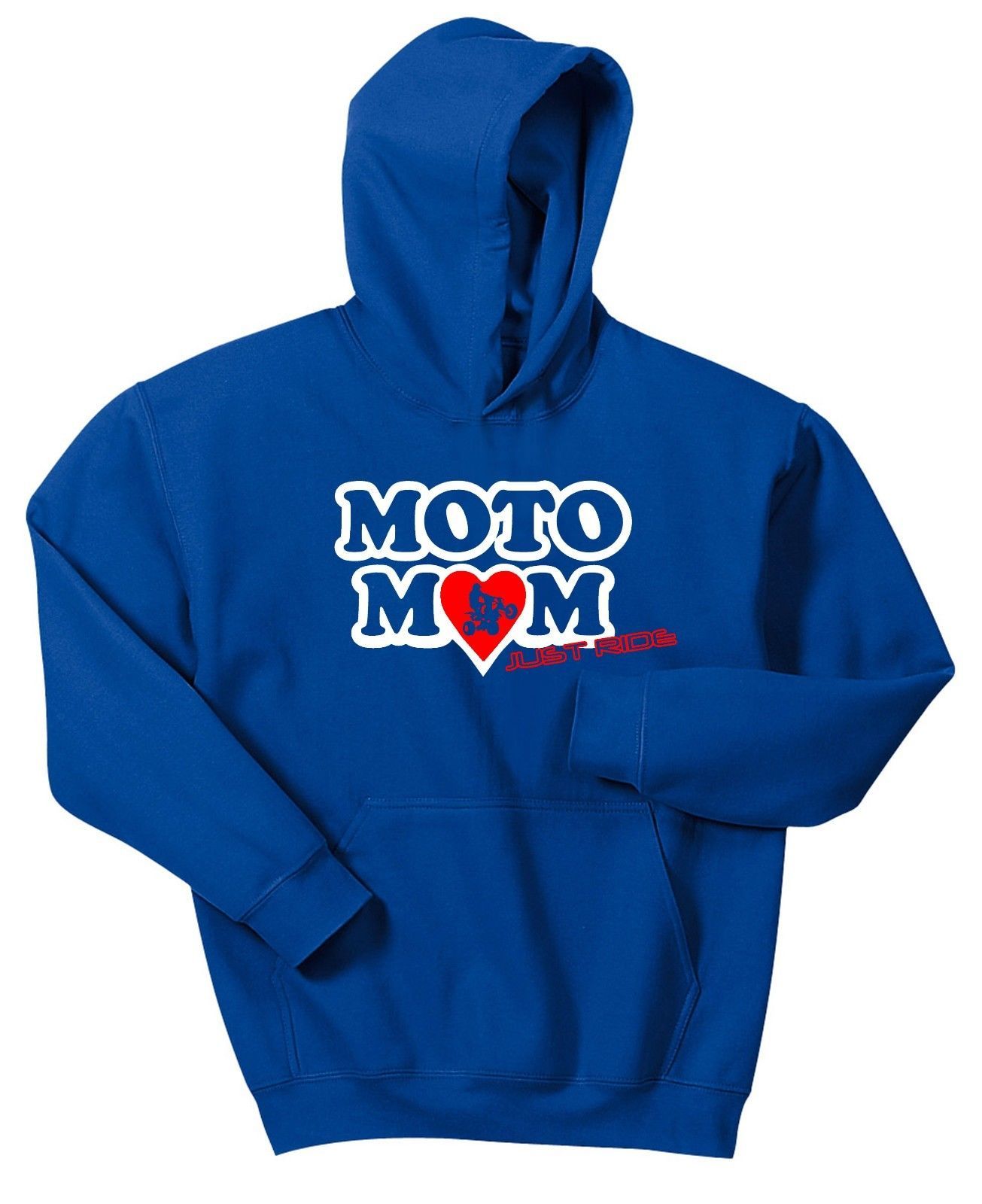 JUST RIDE MOTO MOM HOODIE SWEAT SHIRT ATV QUAD PERSONALIZED CUSTOM | eBay