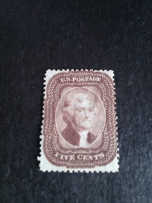 Pre-Civil War Stamp of 1859, Jefferson #29. PSAG Certificate, Used. CV ...
