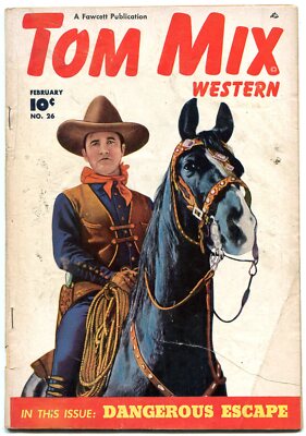Tom Mix Western--#26--1950--COMIC BOOK--Fawcett--G/VG | eBay