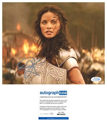 Jaimie Alexander signed autographed 8x10 photo ‘Sif’ “Thor” ACOA PROOF ...