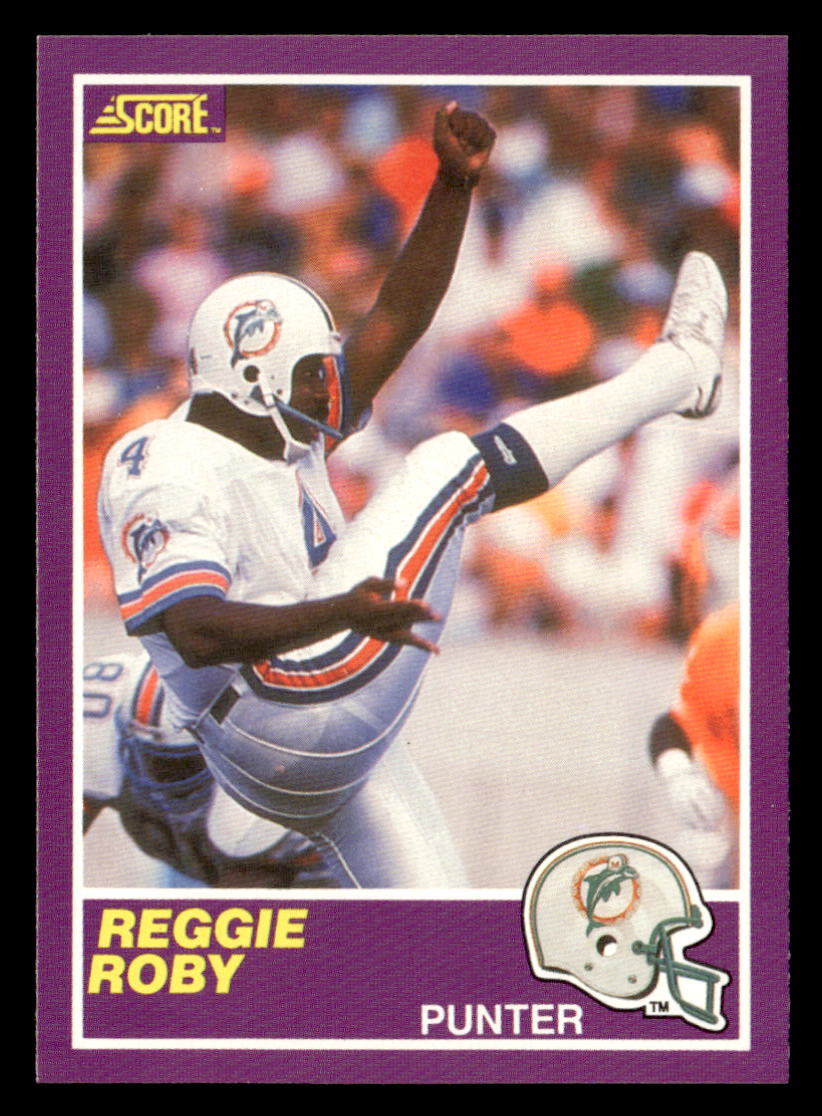 1989 Score Supplemental - #345S Reggie Roby for sale online | eBay