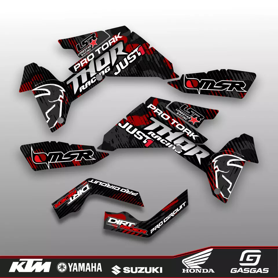 Suzuki LTR 450 ATV stickers decals graphics kit 2006-2014 | eBay