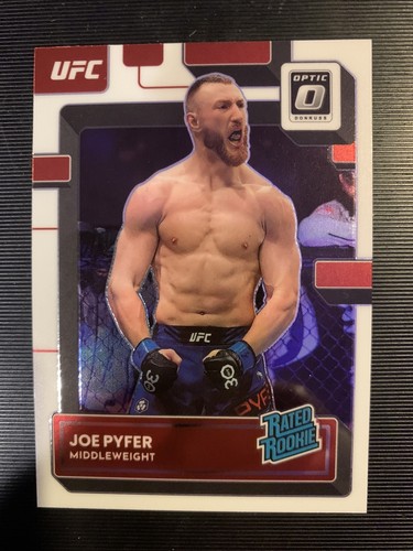 JOE PYFER 2023 DONRUSS OPTIC UFC Rated Rookie RC SP FREE SHIP #107 | eBay