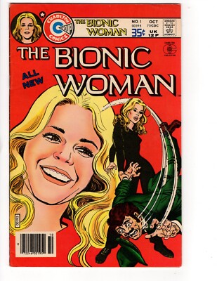 THE BIONIC WOMAN #1 *KEY* CHARTON COMICS 1977 | eBay