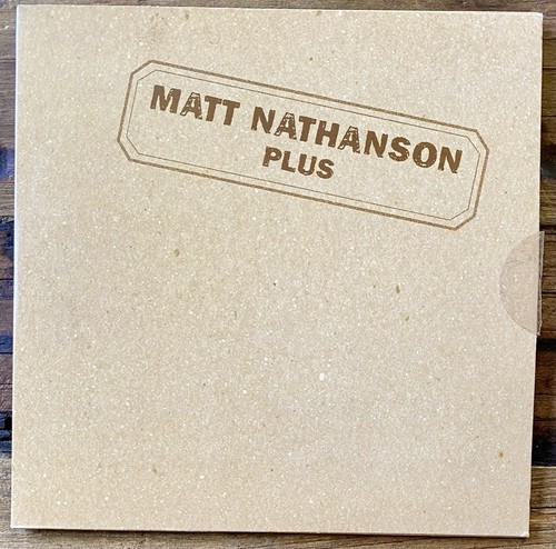 Matt Nathanson Plus Rare 2003 Promo CD NM | eBay