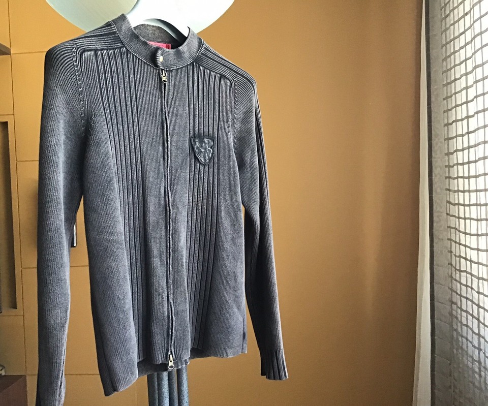 Springfield Men’s Jacket Size M Ziper In The Front Grey Color | eBay