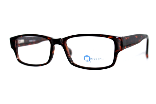 NEW MODERN OPTICAL SLICK TORTOISE AUTHENTIC EYEGLASSES FRAMES 51-17 ...
