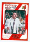 Denny Crum autographed Basketball Card Louisville 1989 Collegiate ...