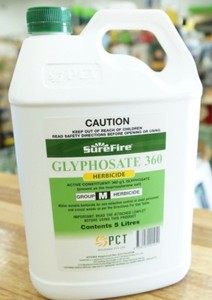 Glyphosate 360g/L Weed Killer & Herbicide 5L Pro Strength Glypho ...